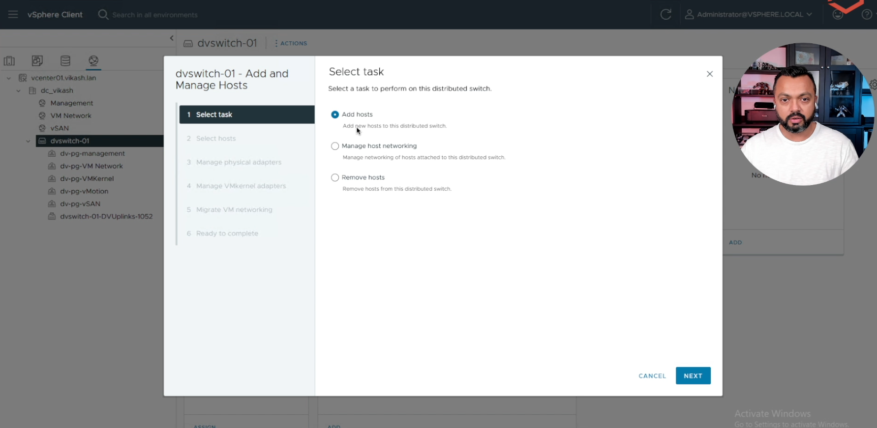 Move from standard vSwitch to Distributed Switch on VMware vSphere 8 ... Move from standard vSwitch to Distributed Switch on VMware vSphere 8 ...